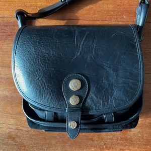 Mayle | Bags | Jane Mayle Alhambra Black Leather And Suede Crossbody ...